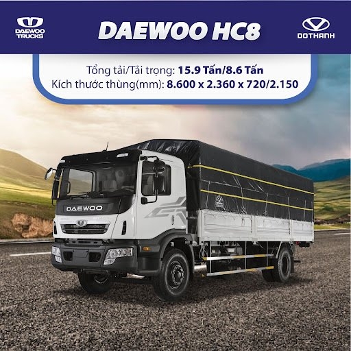 DAEWOO HC8 8.6 TẤN